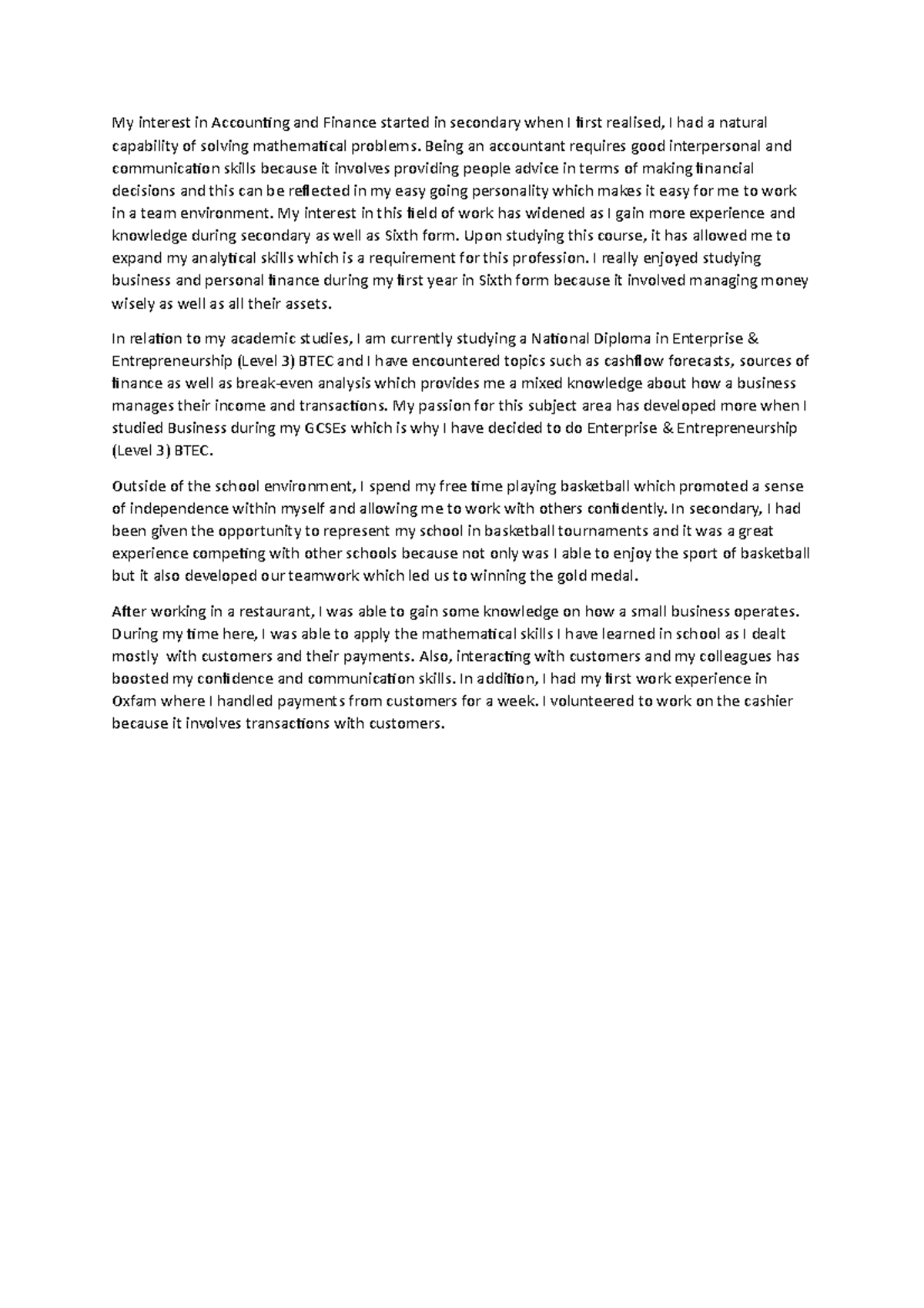Personal Statement Hey My Interest In Accounting And Finance personal-statement-hey-my-interest-in-accounting-and-finance