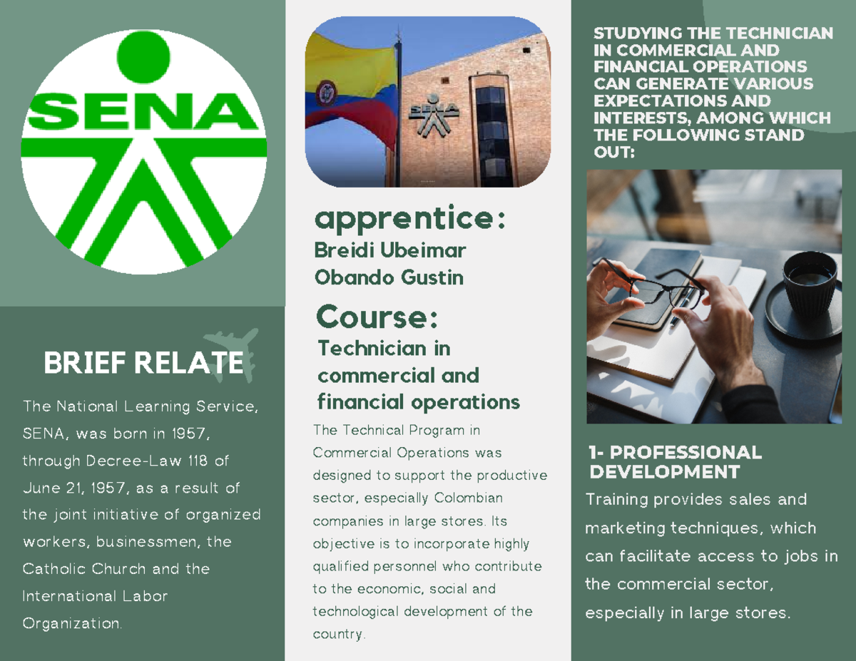 Evidencia GA1-240202501-AA2-EV01. Folleto. - apprentice: The National ...