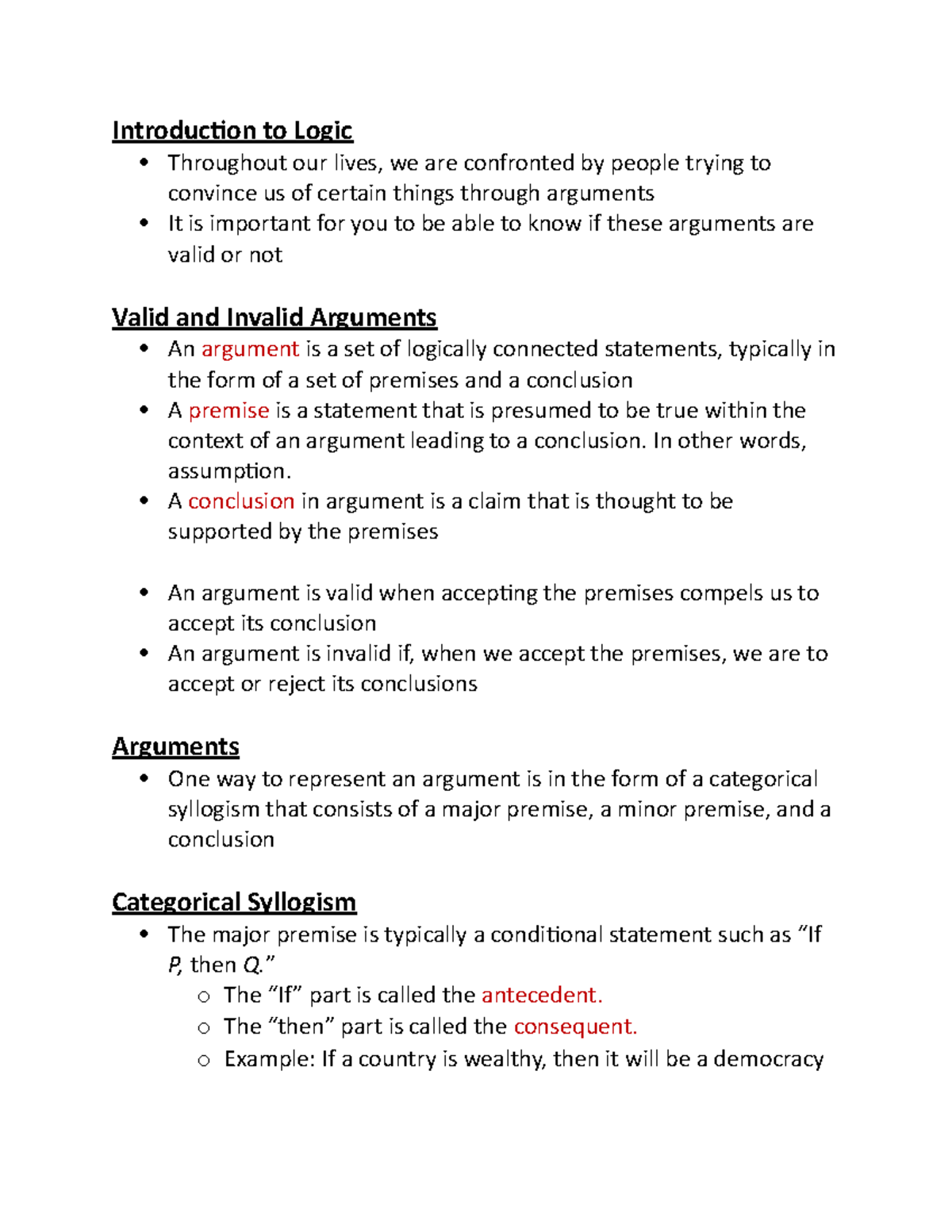 Logic : discreet charm of fallacies - Introduction to Logic Throughout ...