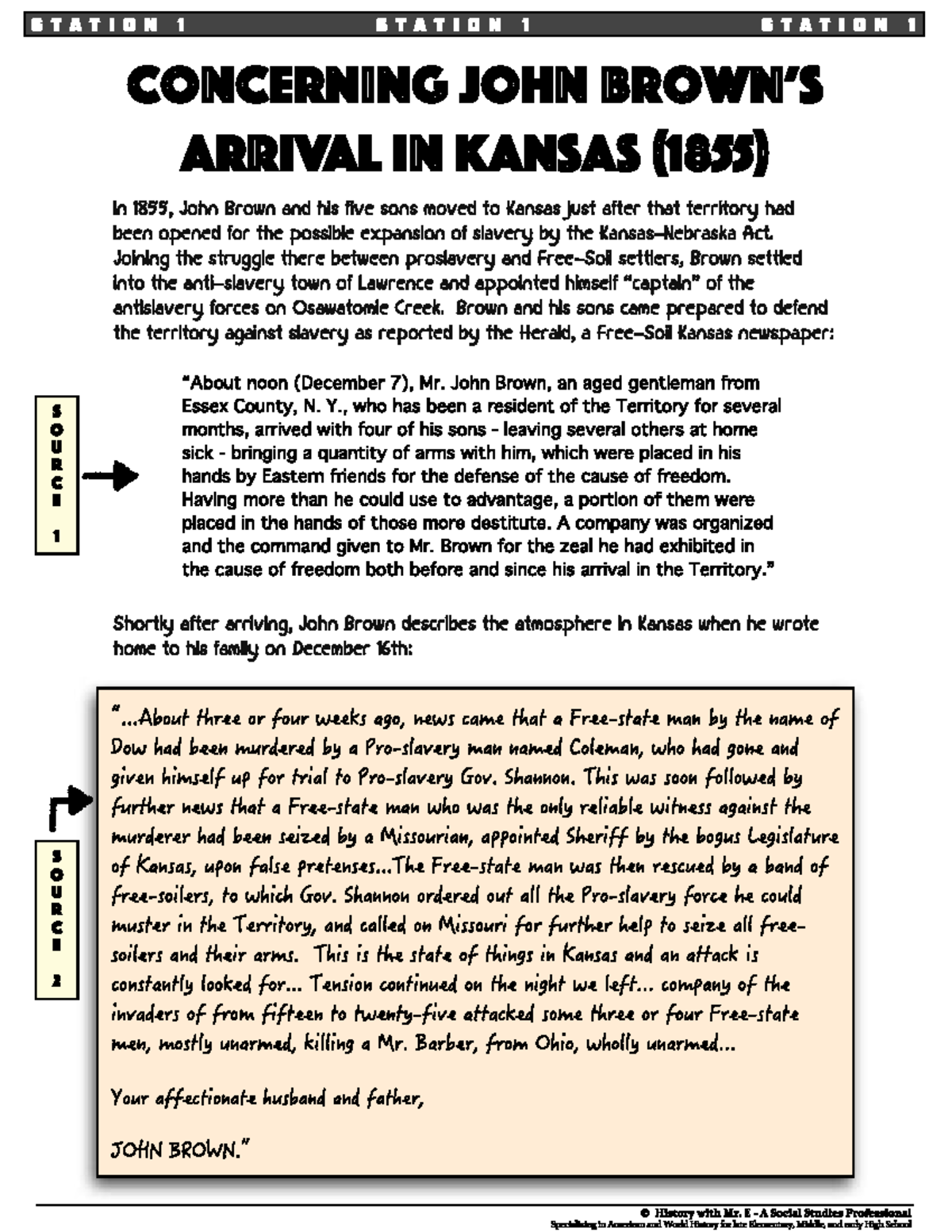 John Brown Stations-Students - Studocu