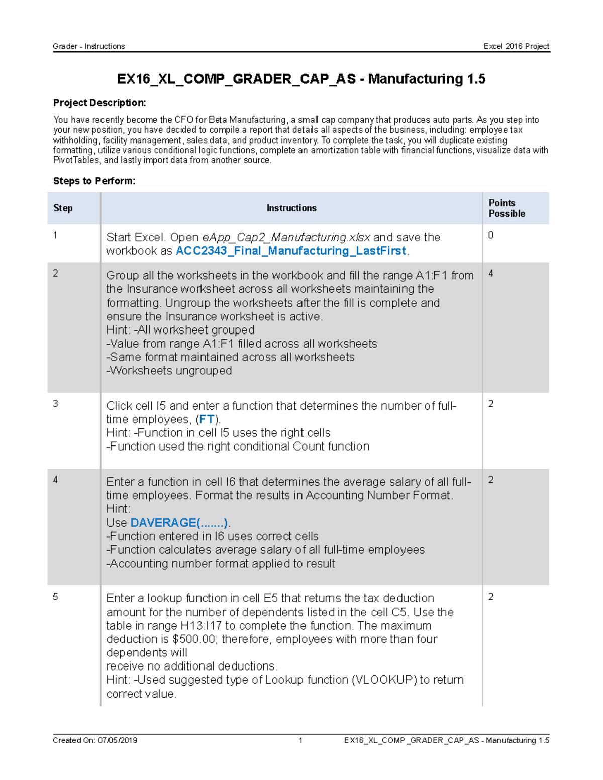 EX16 XL COMP Grader CAP AS - Manufacturing 1 - EX16_XL_COMP_GRADER_CAP_AS - Manufacturing 1 ...