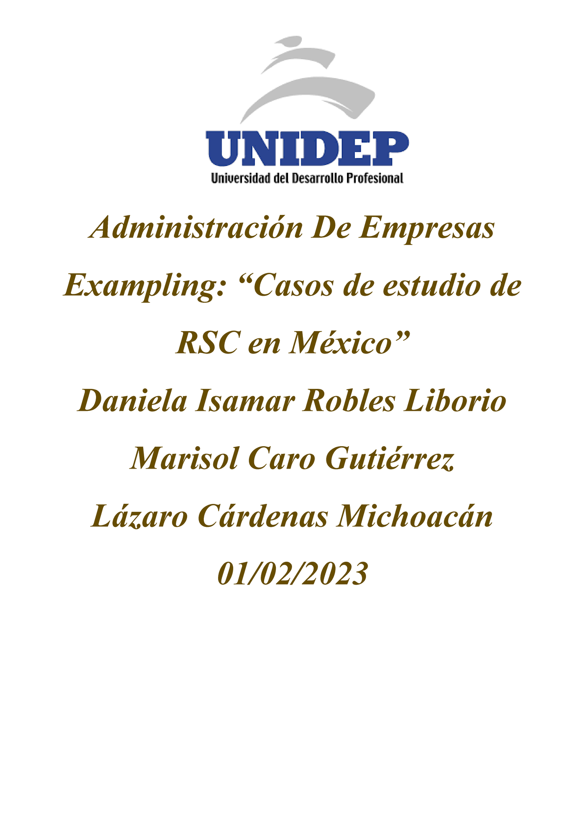 Exampling - GJVHMHM,JH J,J - Administración De Empresas Exampling ...