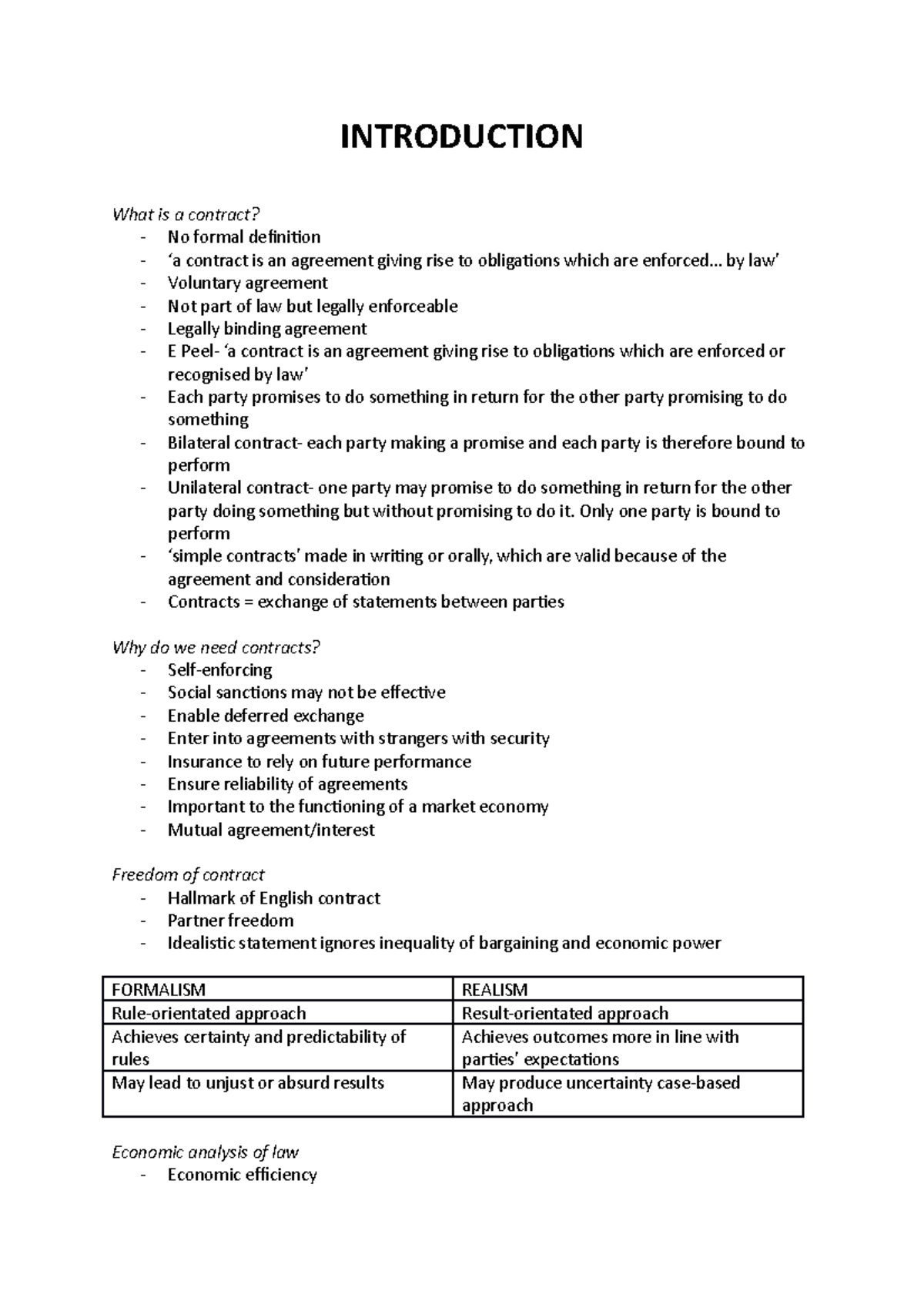 Introduction + Offer AND Acceptance - 26314 - Birmingham - Studocu