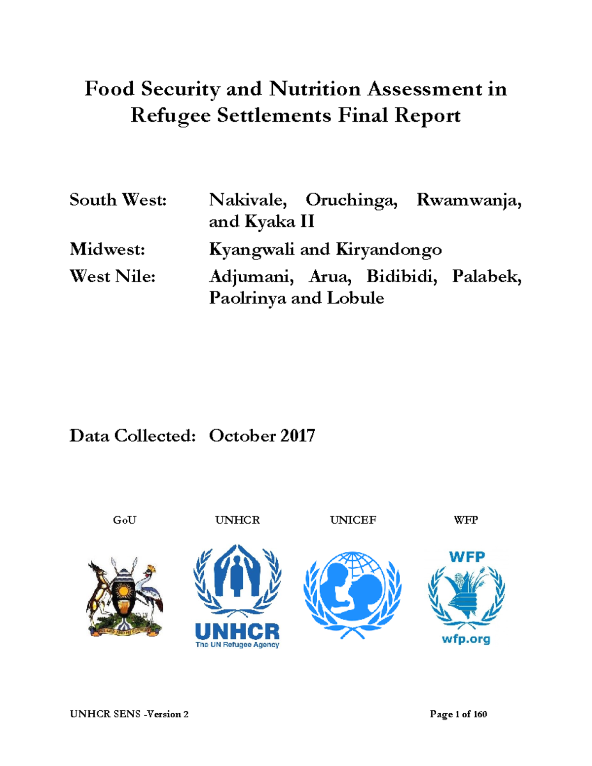 64423 - bada - Food Security and Nutrition Assessment in Refugee ...