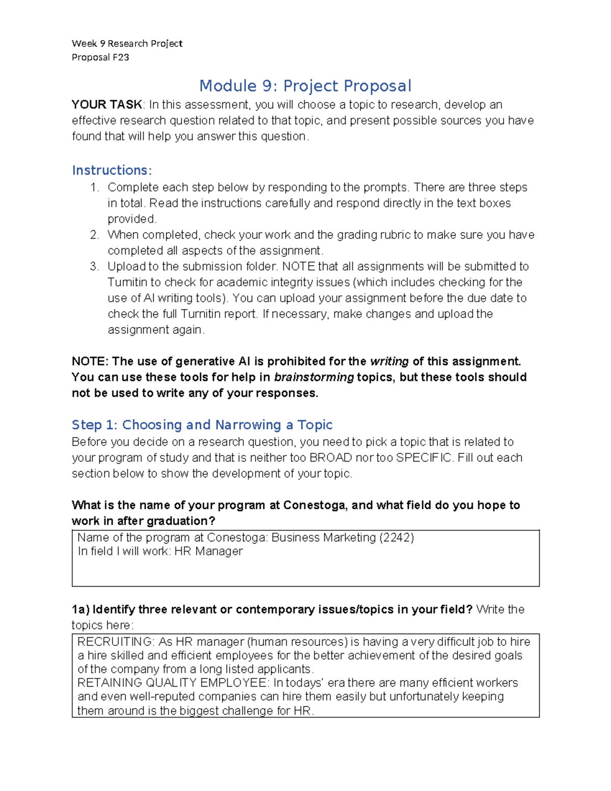 Research Proposal Assignment Template W24 charandeep - Proposal F ...