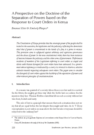 Constitutional litigation - Secondly is from a functionalist point of ...