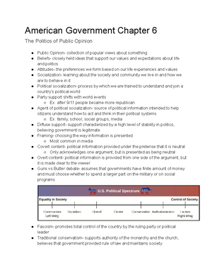 American Government Midterm Study Guide - American Government Midterm ...