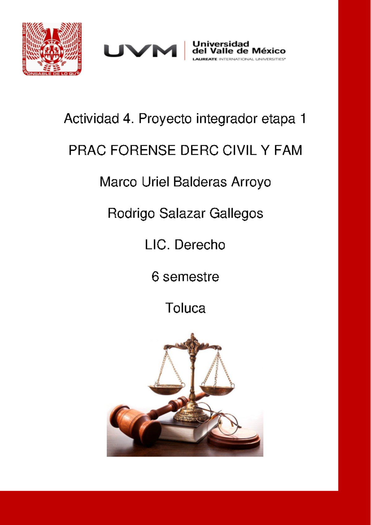 actividad 4 proyecto integrador etapa 1 - Actividad 4. Proyecto integrador etapa 1 PRAC FORENSE ...