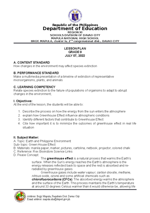 Activity 1 Earth Science - Earth Systems Interaction Scientists break ...