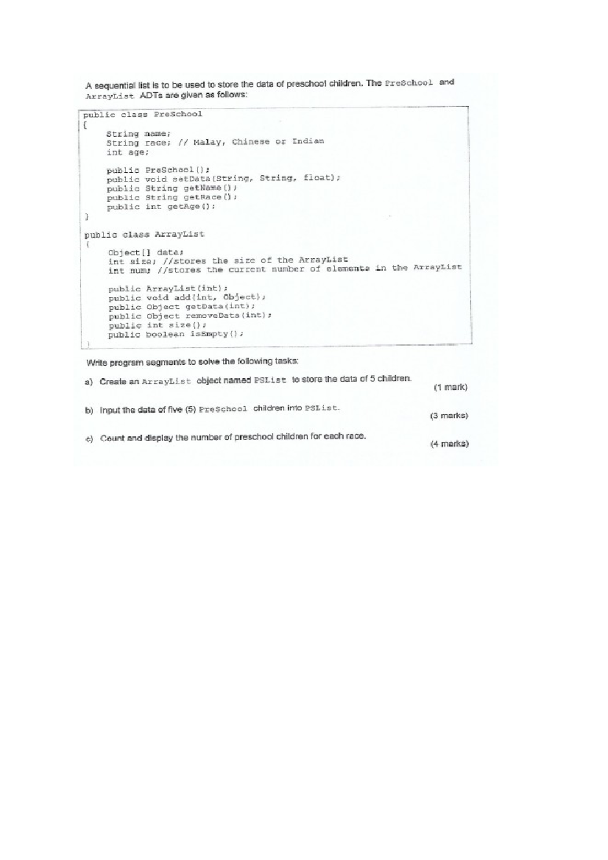 Exercise Arraylist - aut viam inveniam aut faciam - Fundamentals Of Data Structures - Studocu