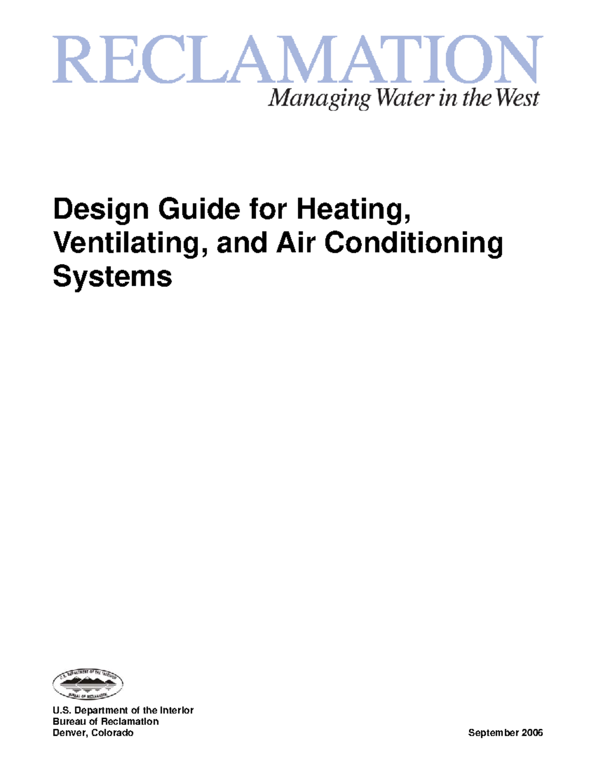 Basics of HVAC Design - Design Guide for Heating, Ventilating, and Air ...