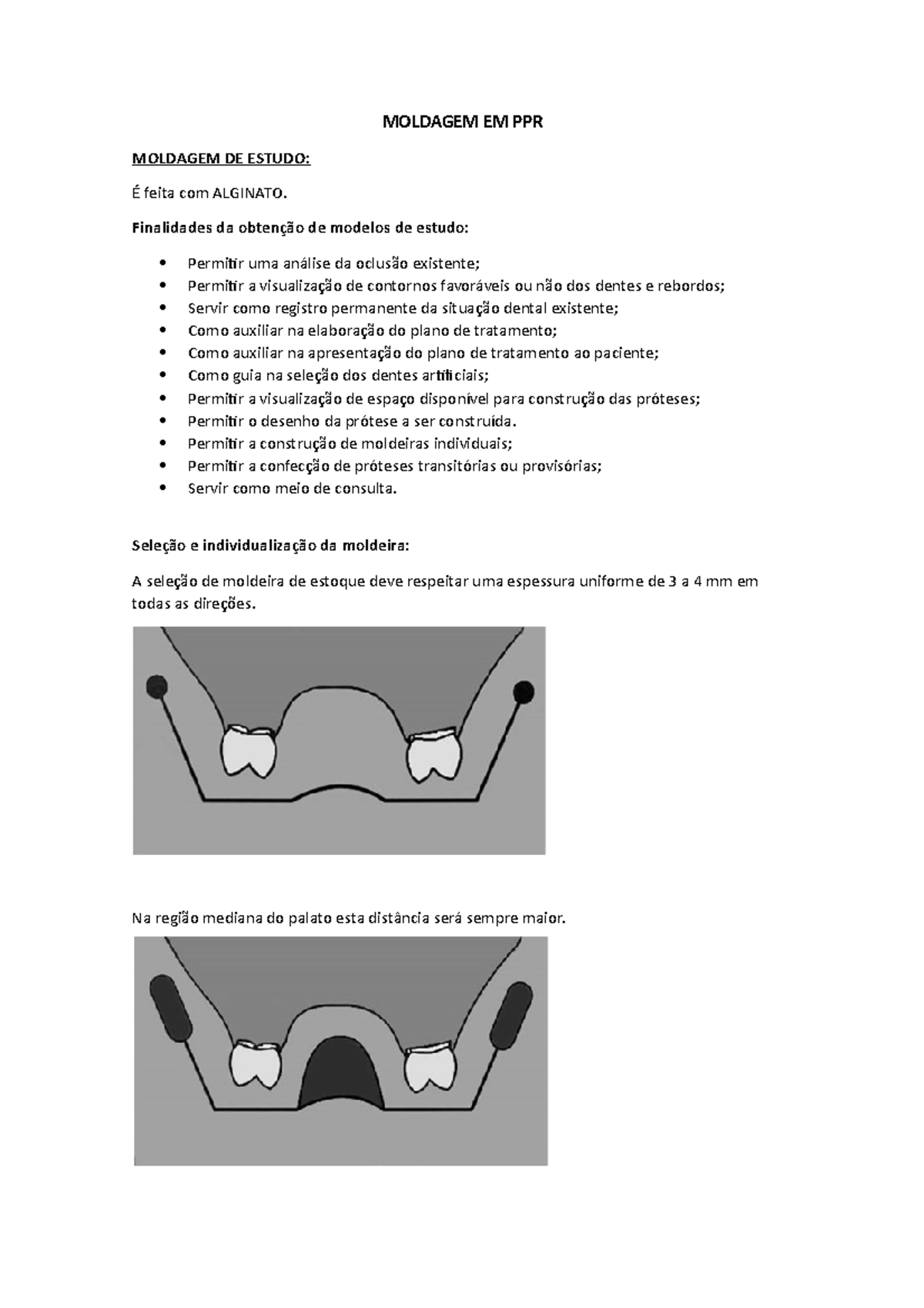 Moldagem EM PPR - MOLDAGEM EM PPR MOLDAGEM DE ESTUDO: É feita com ...