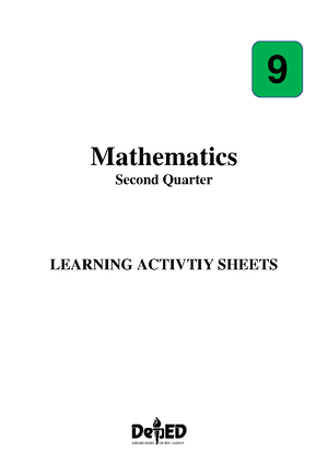 Genmath M10 - General Mathematics - Name: Nathalie M. Capitanea Grade ...