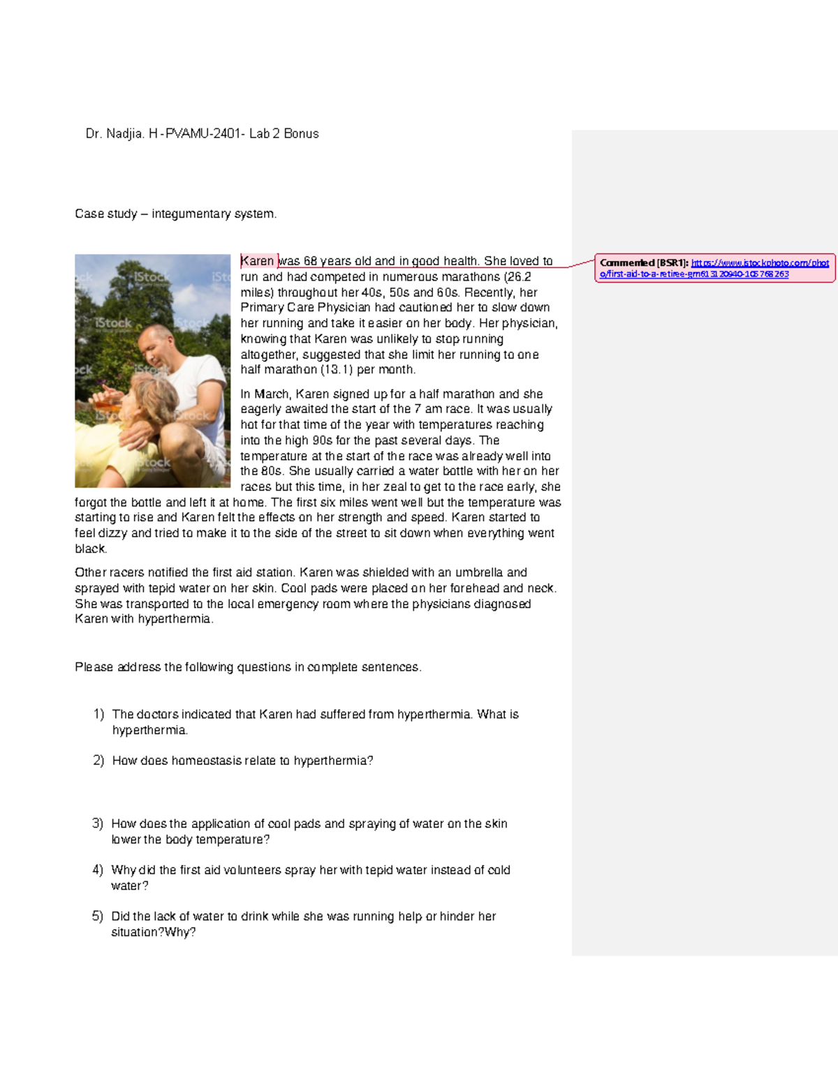 ###Case study - integumentary system -2 - Case study – integumentary ...