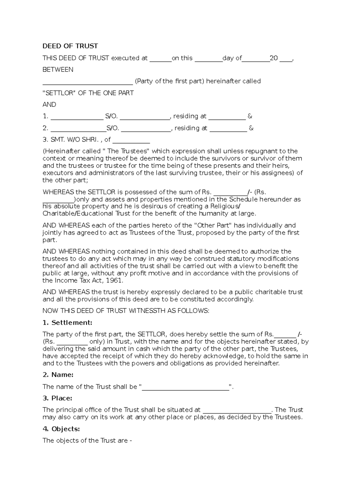 Deed-of-trust 2 - DEED OF TRUST THIS DEED OF TRUST executed at ...
