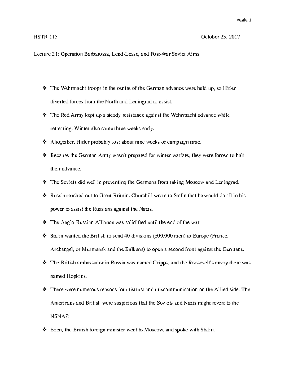 HSTR 115 Lecture 20 Operation Barbarossa Lend Lease And Soviet War hstr-115-lecture-20-operation-barbarossa-lend-lease-and-soviet-war