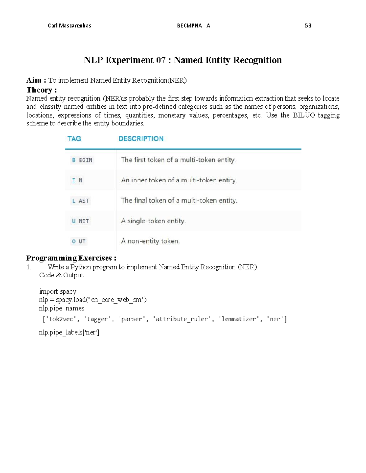 Nlpexp 7 - A document for finding the tree of characters in a string. - Carl Mascarenhas BECMPNA ...