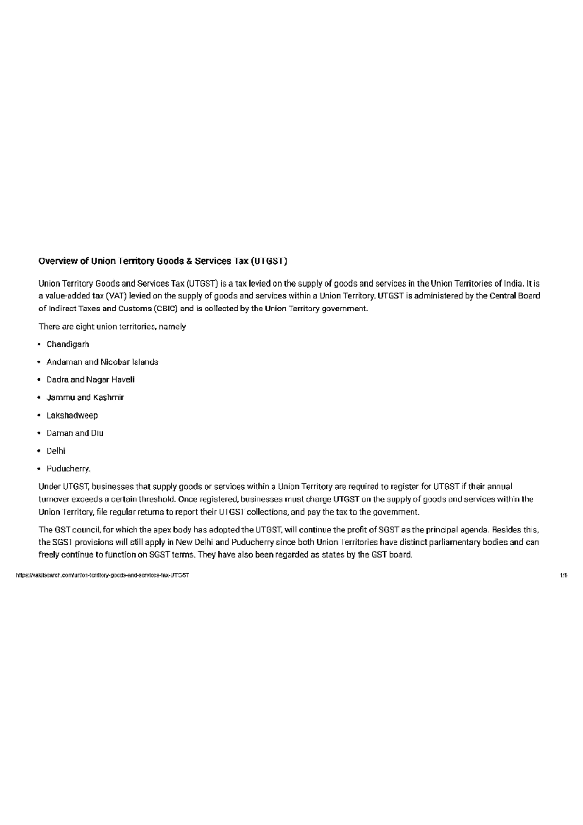 Utgst - Good - Law of Taxation - Studocu