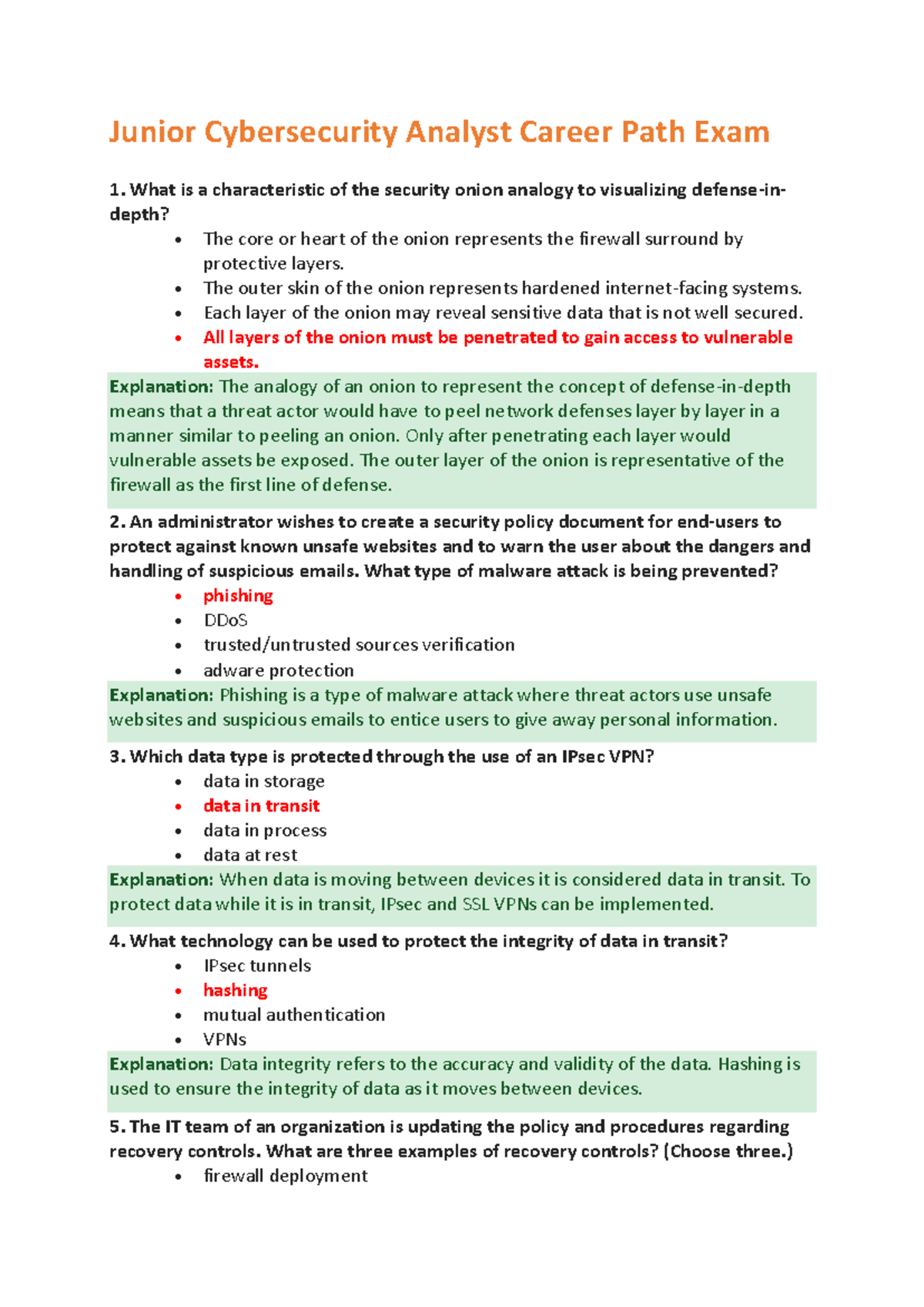 Cisco Junior Cybersecurity Analyst Career Path Exam - What is a ...