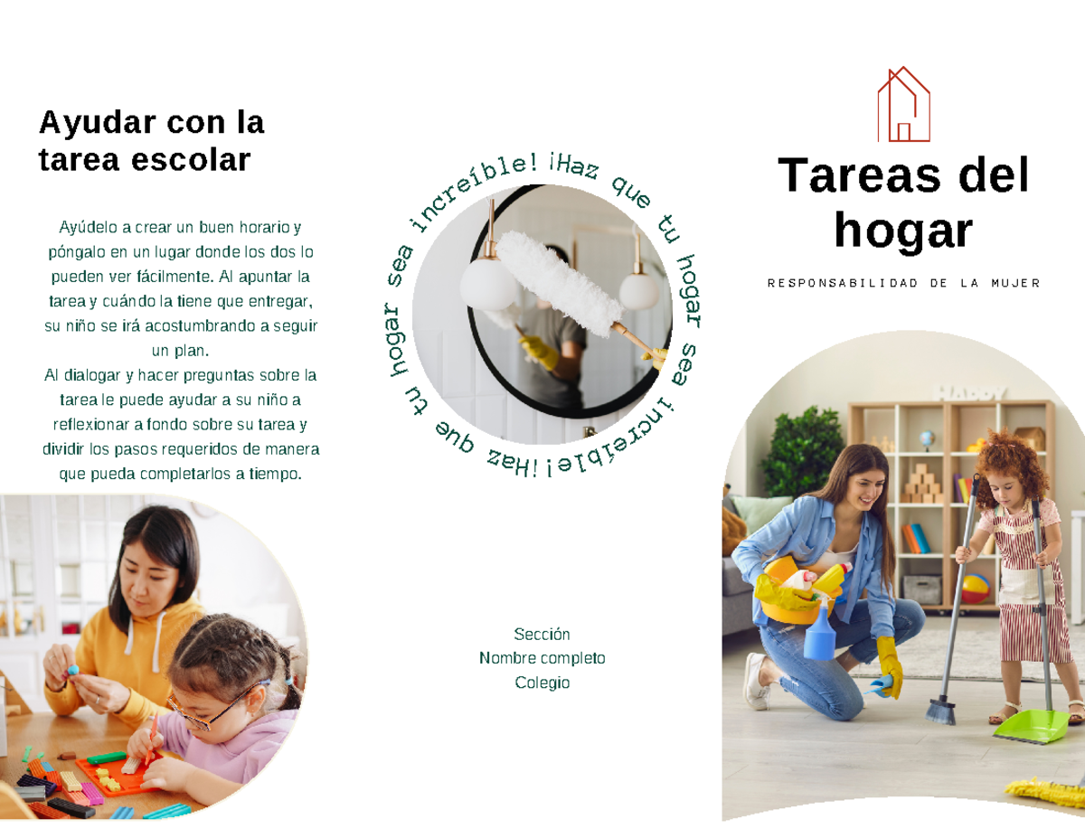 Tareas DEL Hogar - Resumen Psicología - z a H¡ q u e t u h o g a r s e ...
