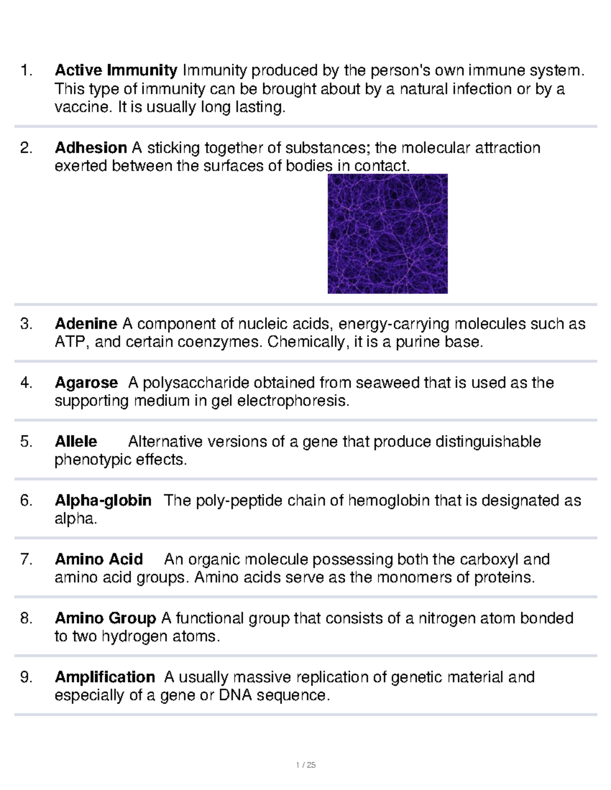 Biomedical notes - Active Immunity Immunity produced by the person's ...