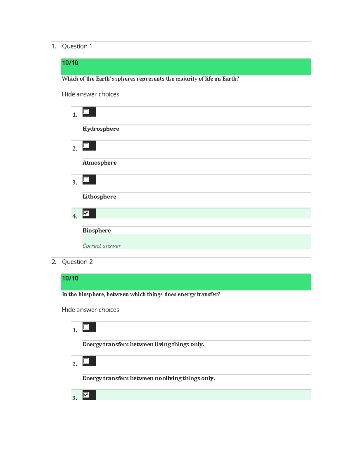 Week 4 Exam Principles Of Environmental Science Env100t Deprecated Api Usage The Svg Back