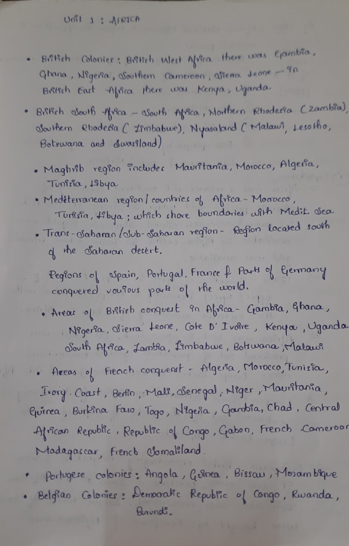 Chapter 1 history waw - IMPORTANT LECTURE NOTES MANDATORY FOR EXAMS ...