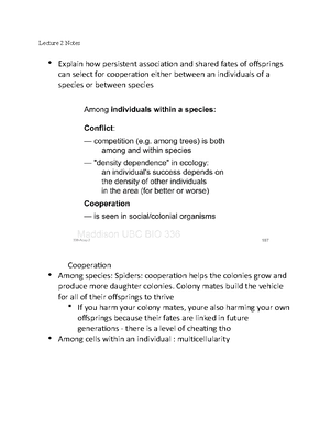 Linanthus-post-tutorial rubric - Biol 336 Post-tutorial Rubric ...
