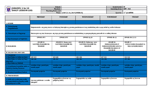 Dlp 2 - This is a detailed lesson plan about reading and writing ...