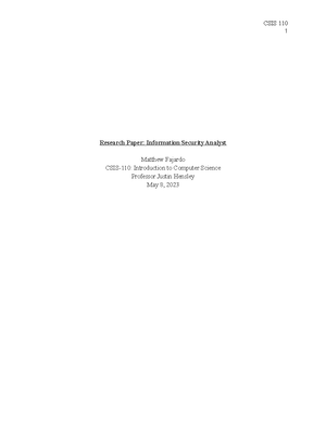 Lab DOS Command Line Assigment,CSCI 110, 20240203 - CSCI 110 Prof Andres 20240203 LAB: DOS ...