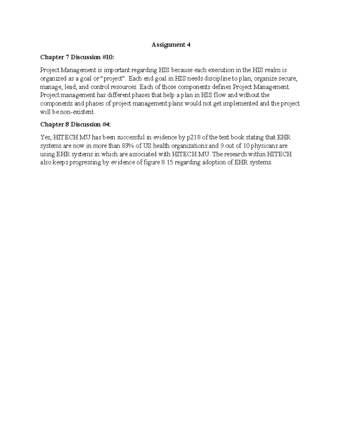 Assignment 4 Discussion Questions About Project Management Importance assignment-4-discussion-questions-about-project-management-importance