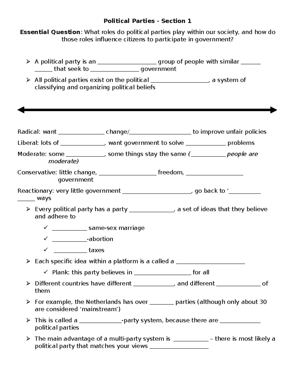 02-23-2024 - Political Parties - Guided Notes to go with Power Point ...