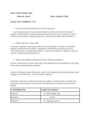 Orientation - Reflection Paper - OLFU – College of Pharmacy PHAN 2 ...