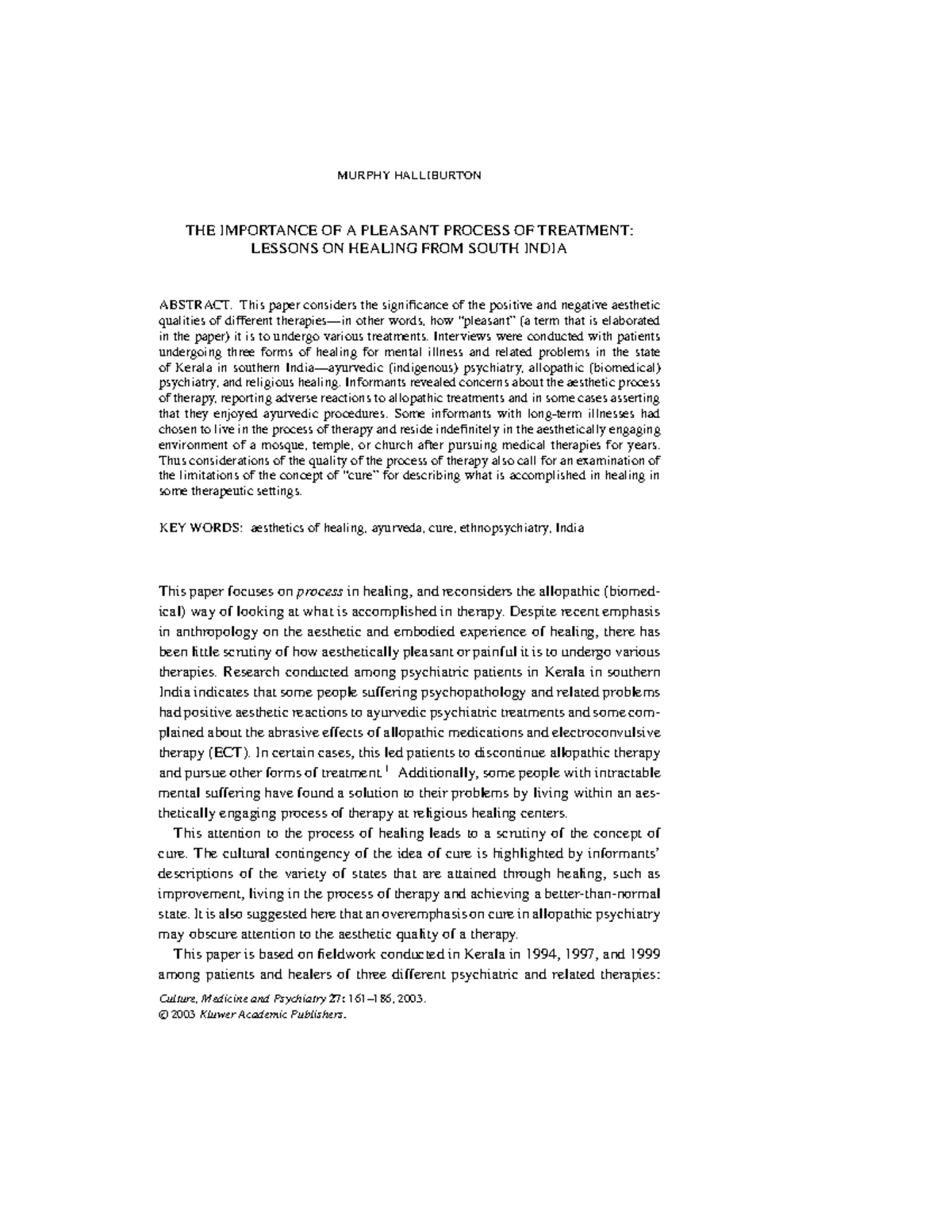 Halliburton - Pleasant Process (2003 ) - MURPHY HALLIBURTON THE ...