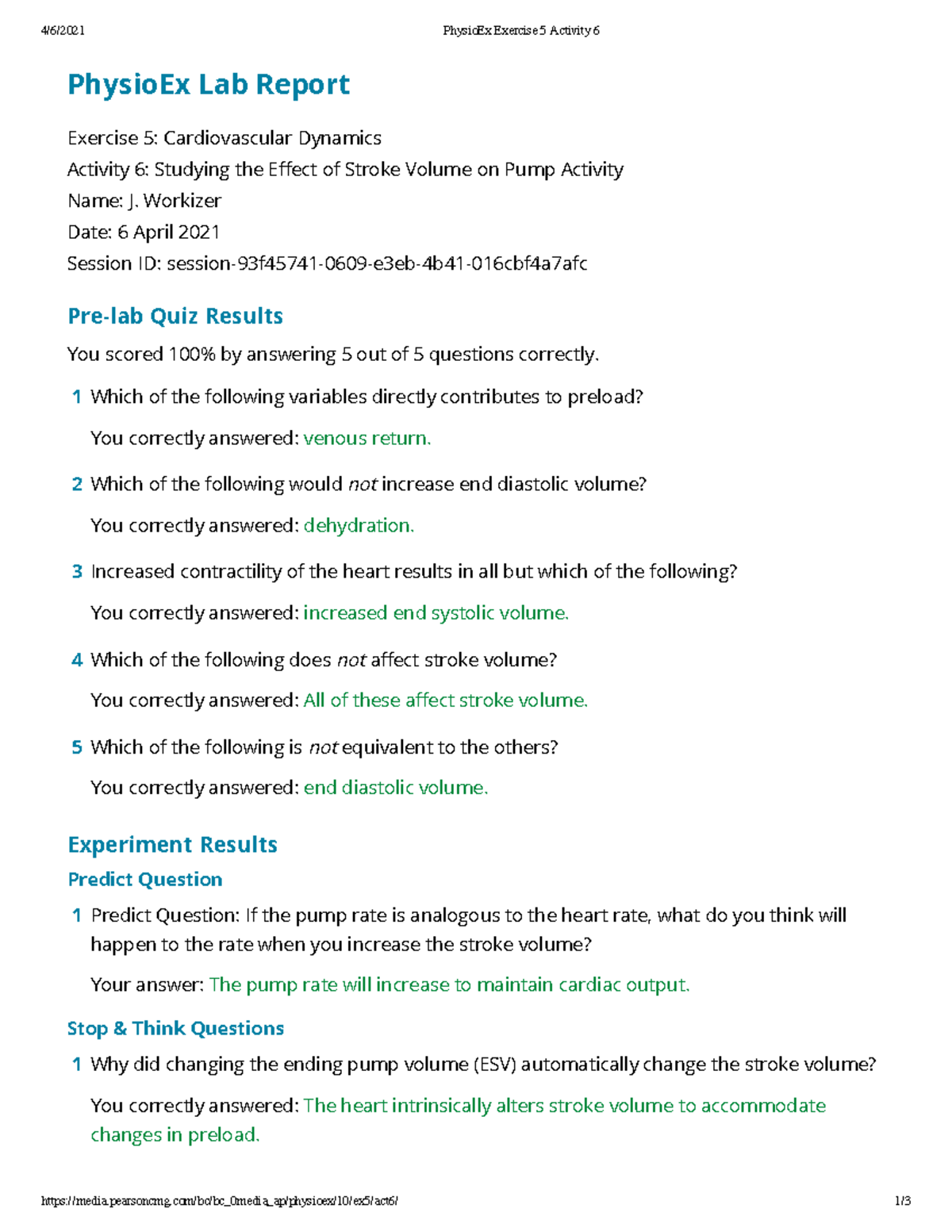 Physio Ex Exercise 5 Activity 6 Pearsoncmg Bc Bc 0media Ap Physioex