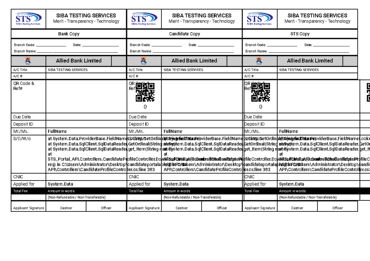 Challan-14572738946 - XFBFDHBED - SIBA TESTING SERVICES Merit ...