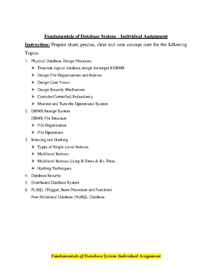 3. Fundamentals of Database module - Wolaita Sodo University School of ...