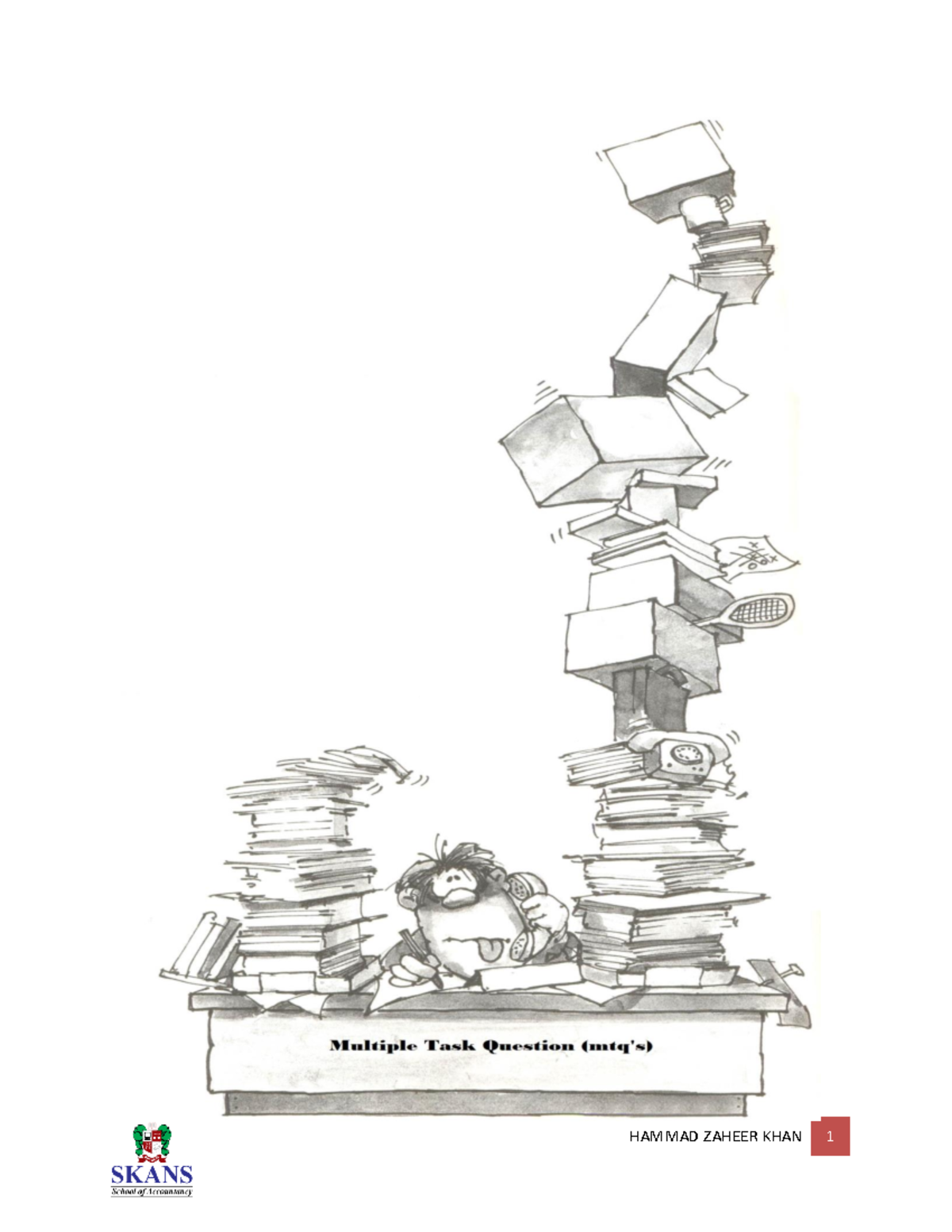 New mtqs f2 imp - Question no 1 BUDGETING Rathbone plc is preparing its ...
