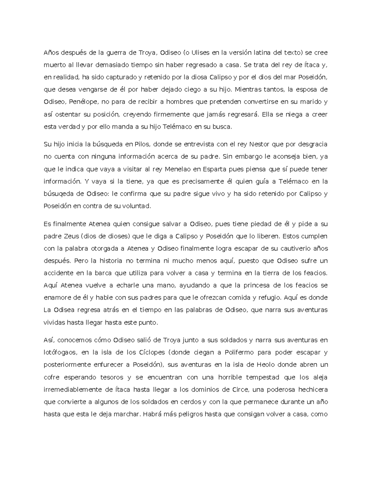 Años después de la guerra de Troya - Años después de la guerra de Troya ...