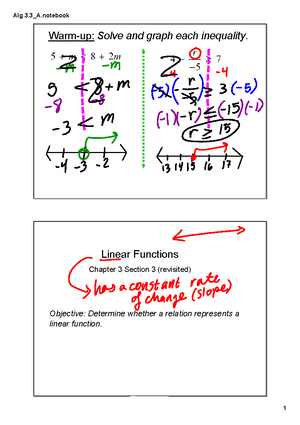 Domain and Range Student Recording Sheets Algebra Concepts and ...