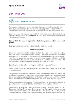 Contract Law - Studocu
