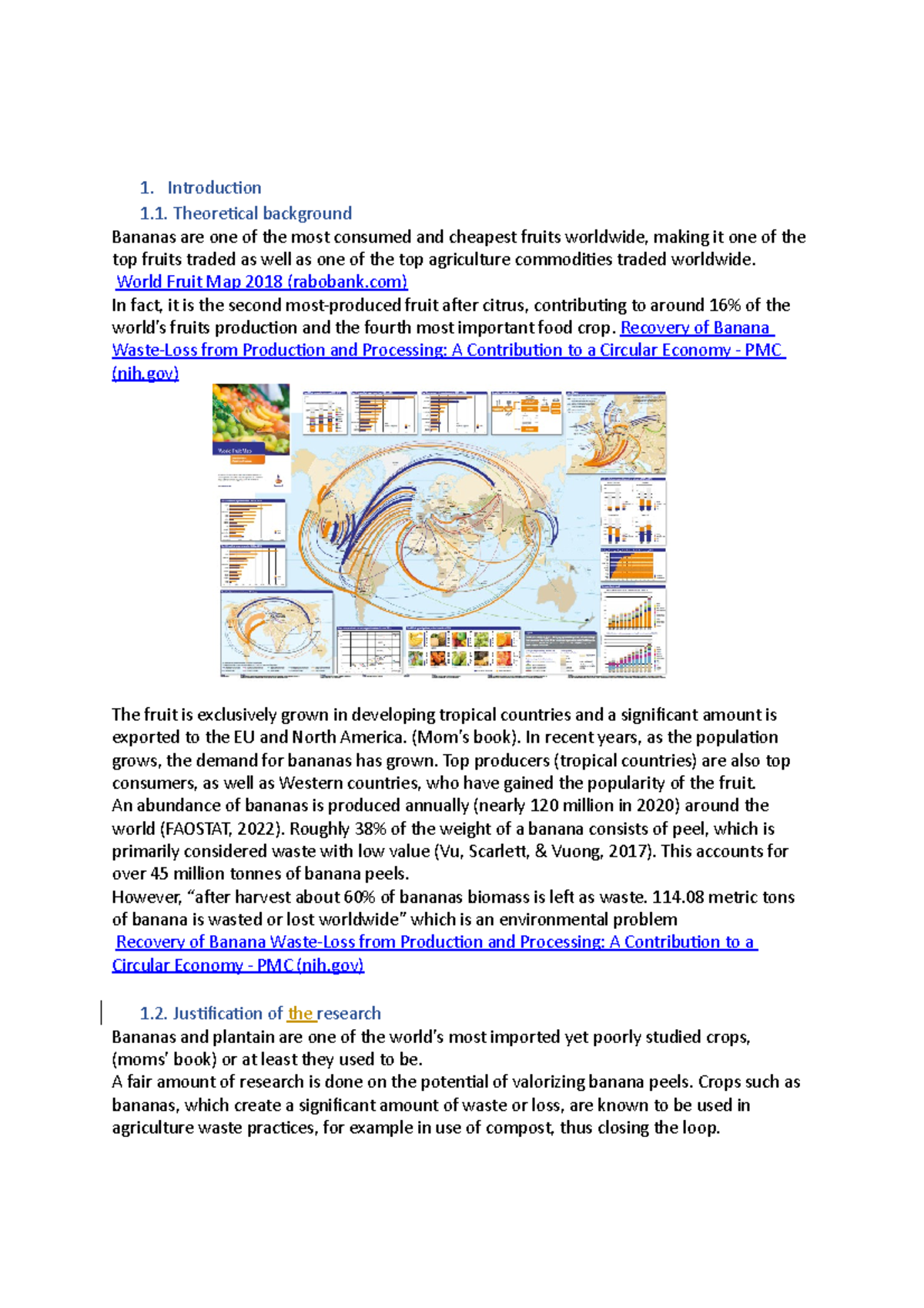 Banana-Peel Group-2022 - 1. Introduction 1. Theoretical background ...