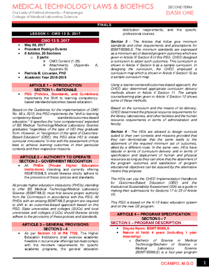 M3 MTLB - Review notes - MTAP 1 - MTLB/LABMAN MODULE #3: MEDICAL ...
