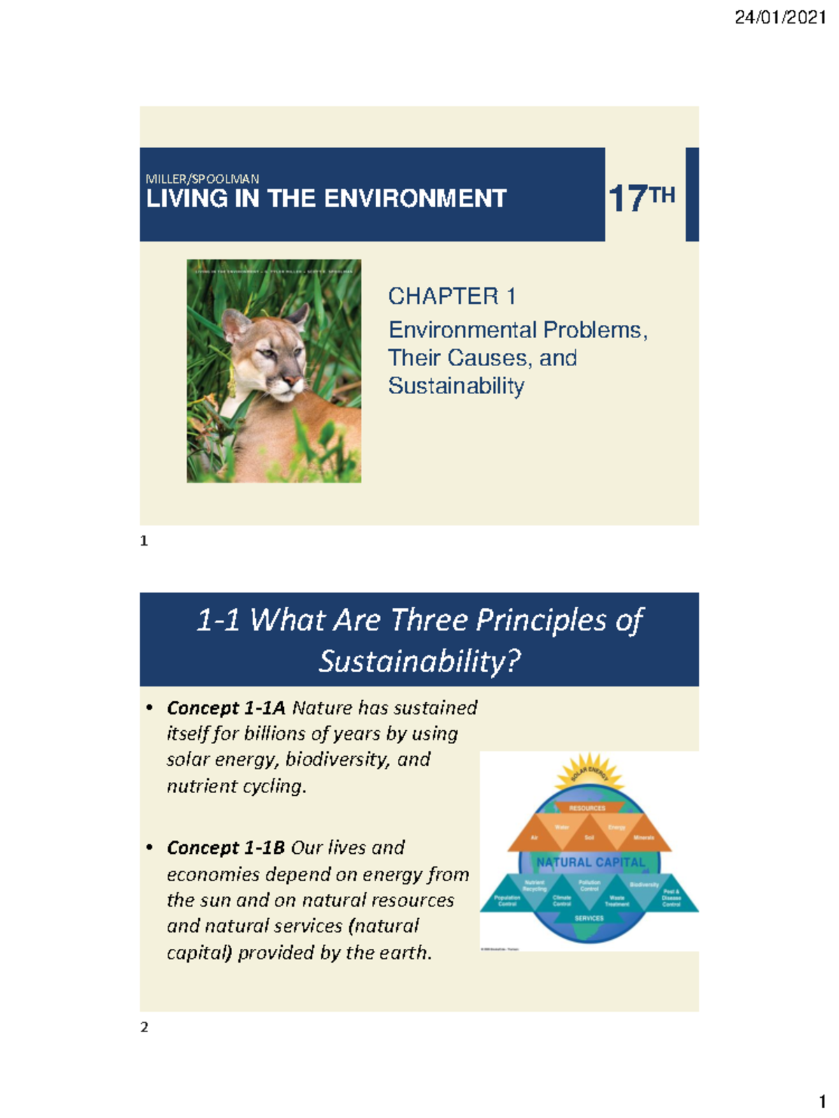 -Chapter 1 - This is very much helpful to the students. - LIVING IN THE ...