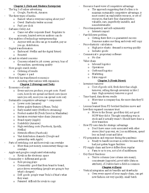 Exam 1 - Tim Waid - Chapter 1: Management: What is it, What Its ...