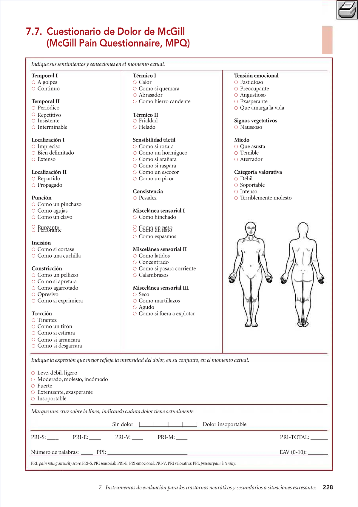 Pdf-cuestionario-de-dolor-de-mcgill compress - Instrumentos de ...