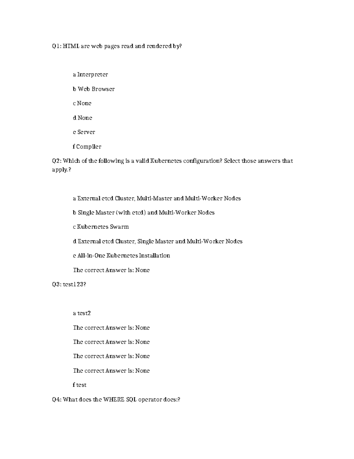 3 Notes for YVDB - 4 2023 Analysis for YVDB as of. - Q1: HTML are web ...