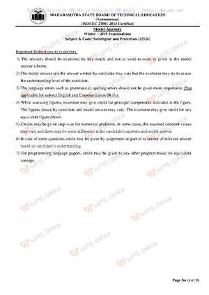 22618 - Emerging Trends in Computer Engg-syllabus - Engineering - Studocu