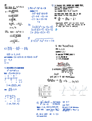 algebra worksheet - Math:1005 - IOWA - Studocu