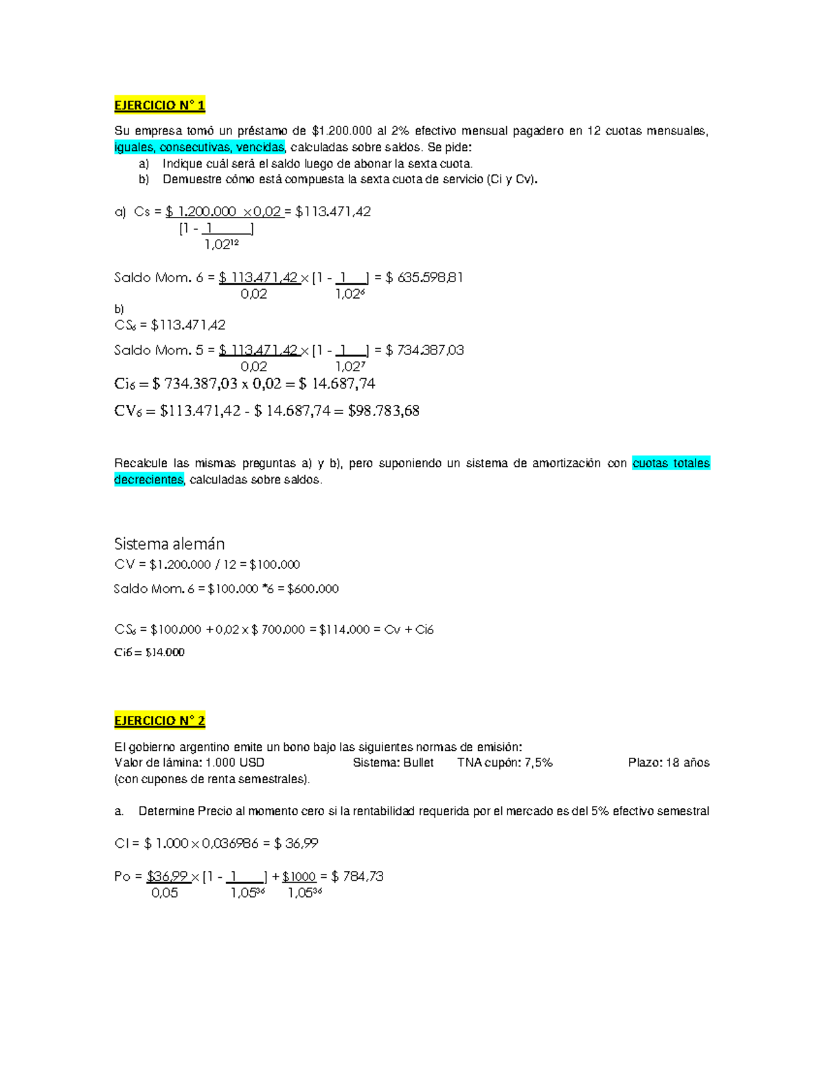 Simulacro 2do Parcial CF 2C 2022 con soluciones - EJERCICIO N° 1 Su ...
